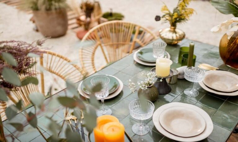 How To Decorate A Square Dining Table - HomeEPlanner