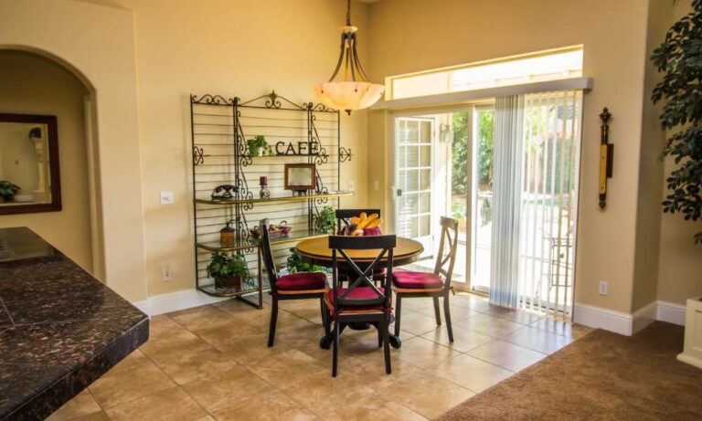 How To Decorate a Bakers Rack in Dining Room